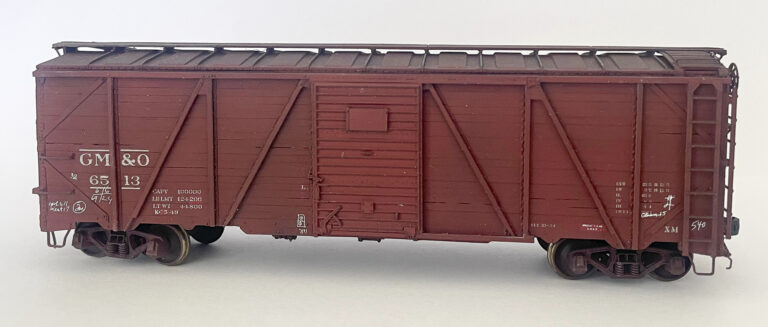 GM&N/GM&O 1932 ARA Single Sheathed Box Car | Speedwitch Media